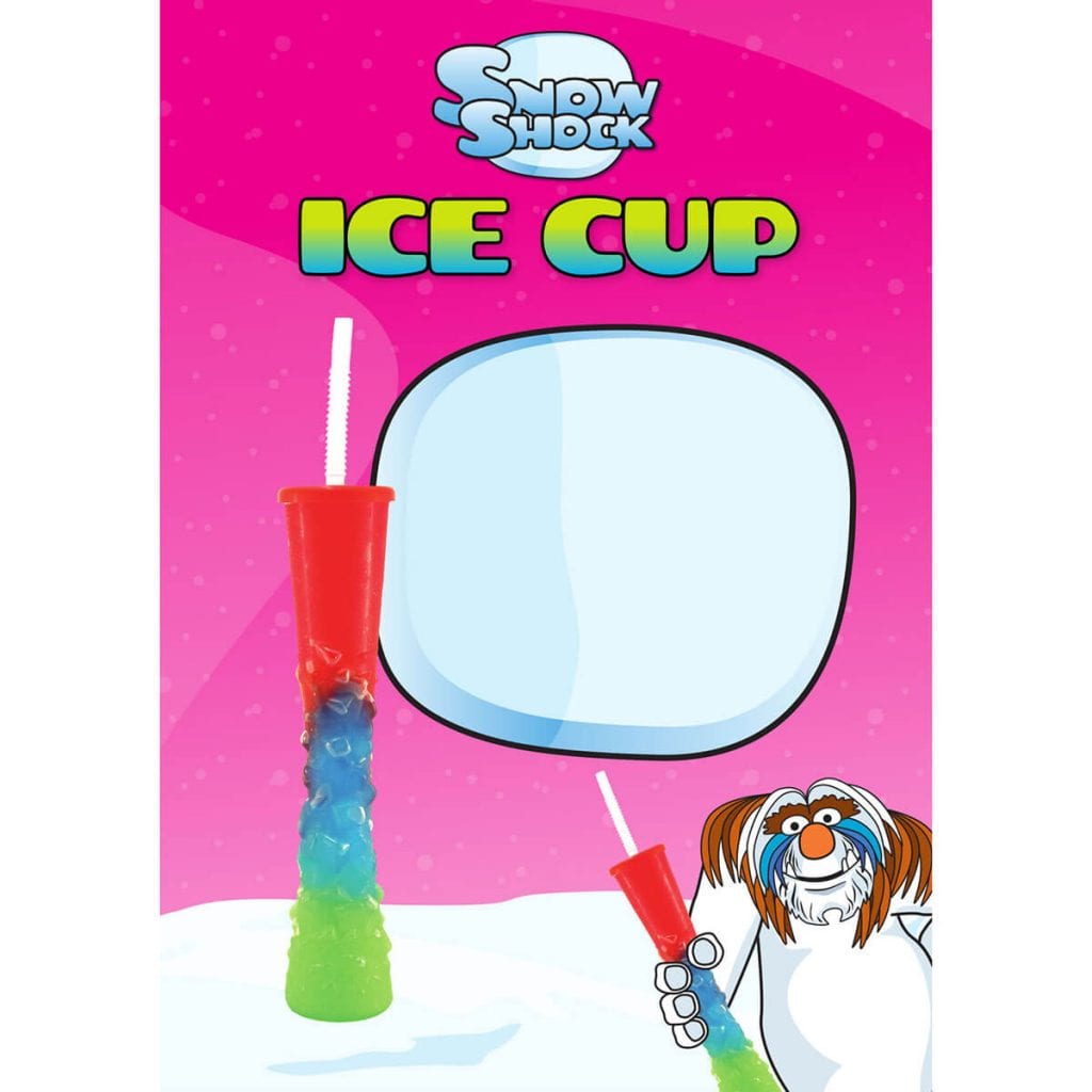 POS – Snowshock Ice Cup Posters (500ml Cup)