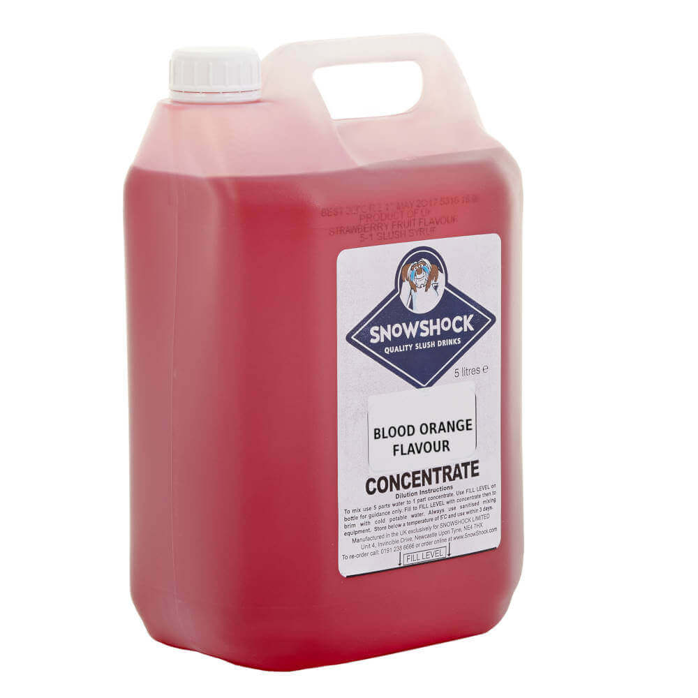 Blood Orange Slush Syrup