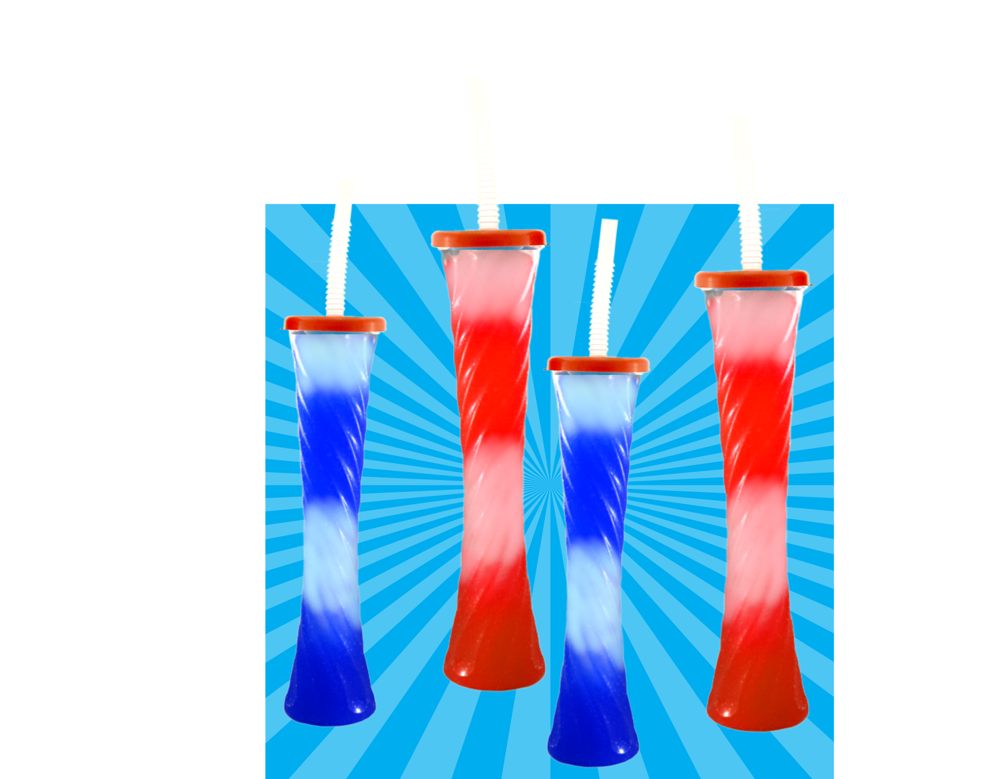 Snowshock Twister Cup Regular 350ml with Straw (Box 54)