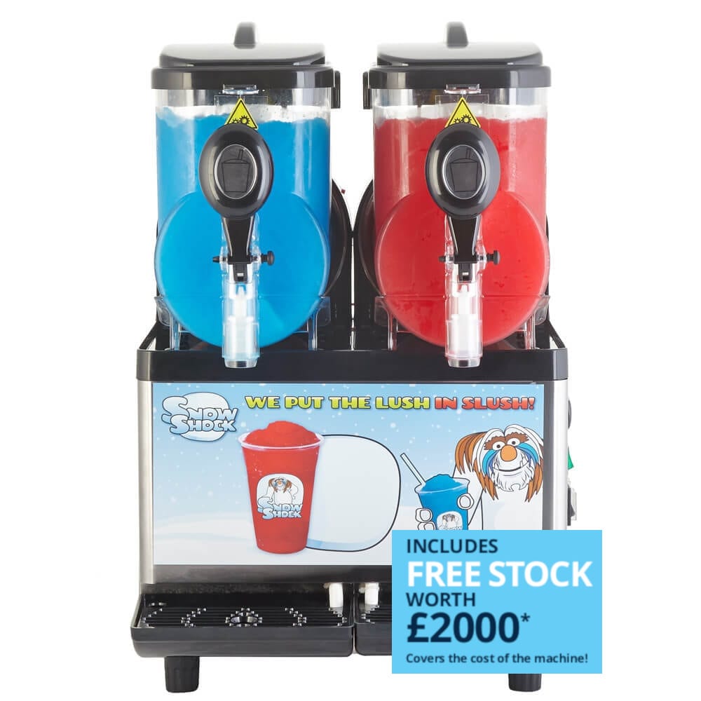 Compact Twin Slush Machine | SnowShock