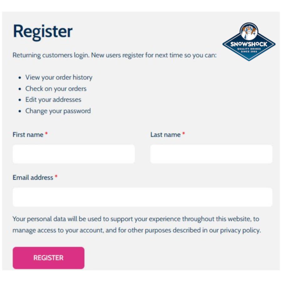 Snowshock Slush Account - Snowshock