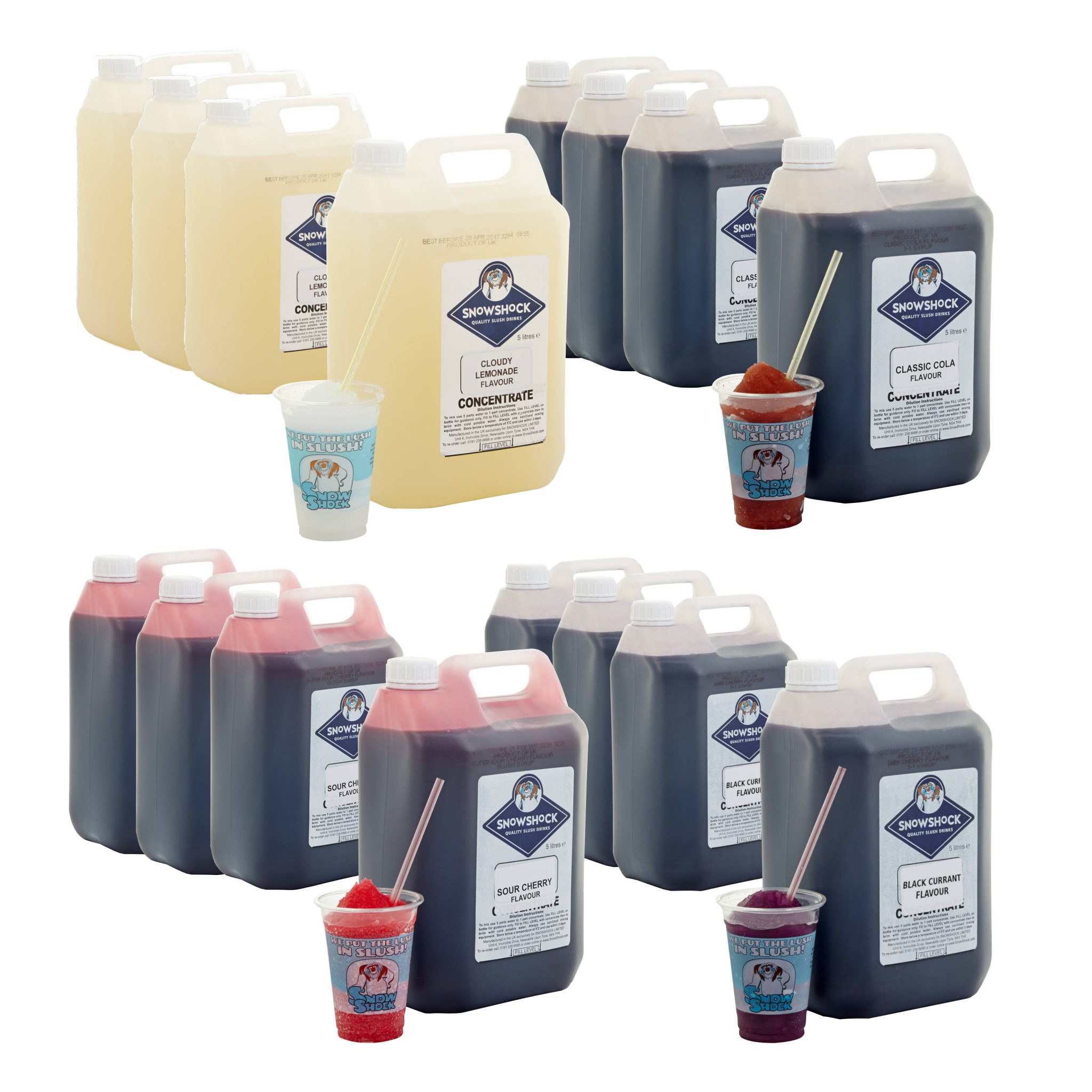 Product categories Slush Syrups