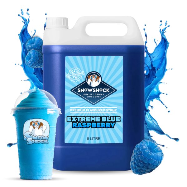 Snowshock Slush Syrup – Blue Raspberry 5ltr