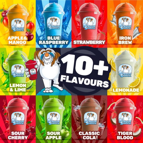 SnowShock Slush Syrup – Base mix 5ltr